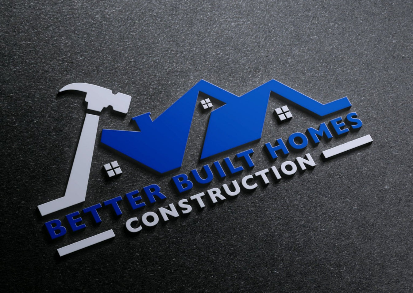 Logo Design - Construction Company Logo | Roofing Business Logo | Hand – Cinco Creative