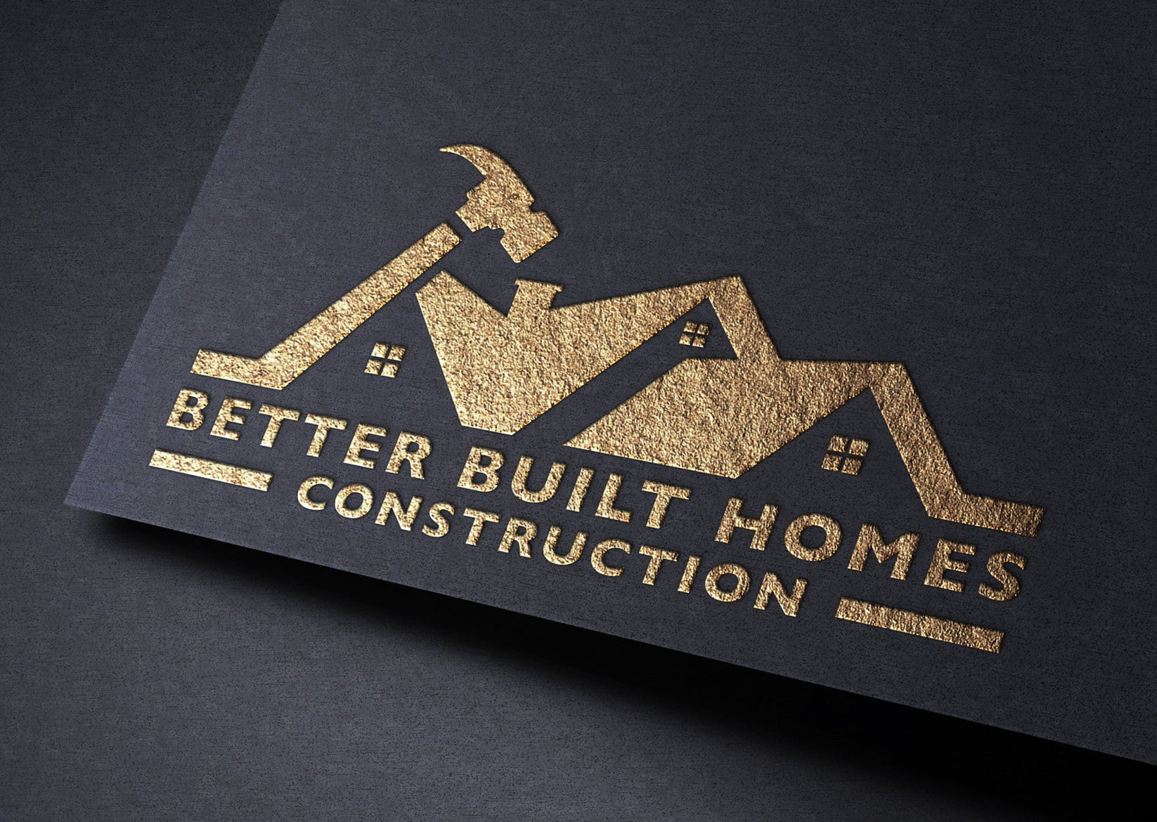Logo Design - Construction Company Logo | Roofing Business Logo | Hand – Cinco Creative