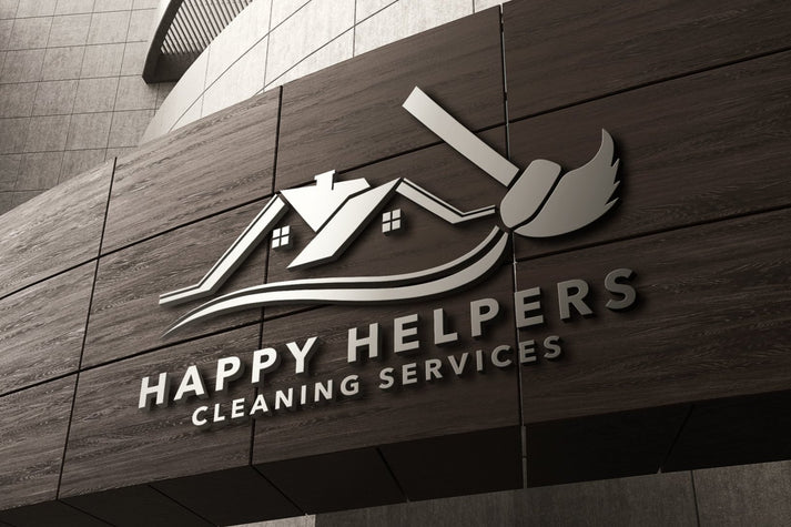 Logo Design - Cleaning Maid Logo | Cleaning Business Logo | House Clea ...