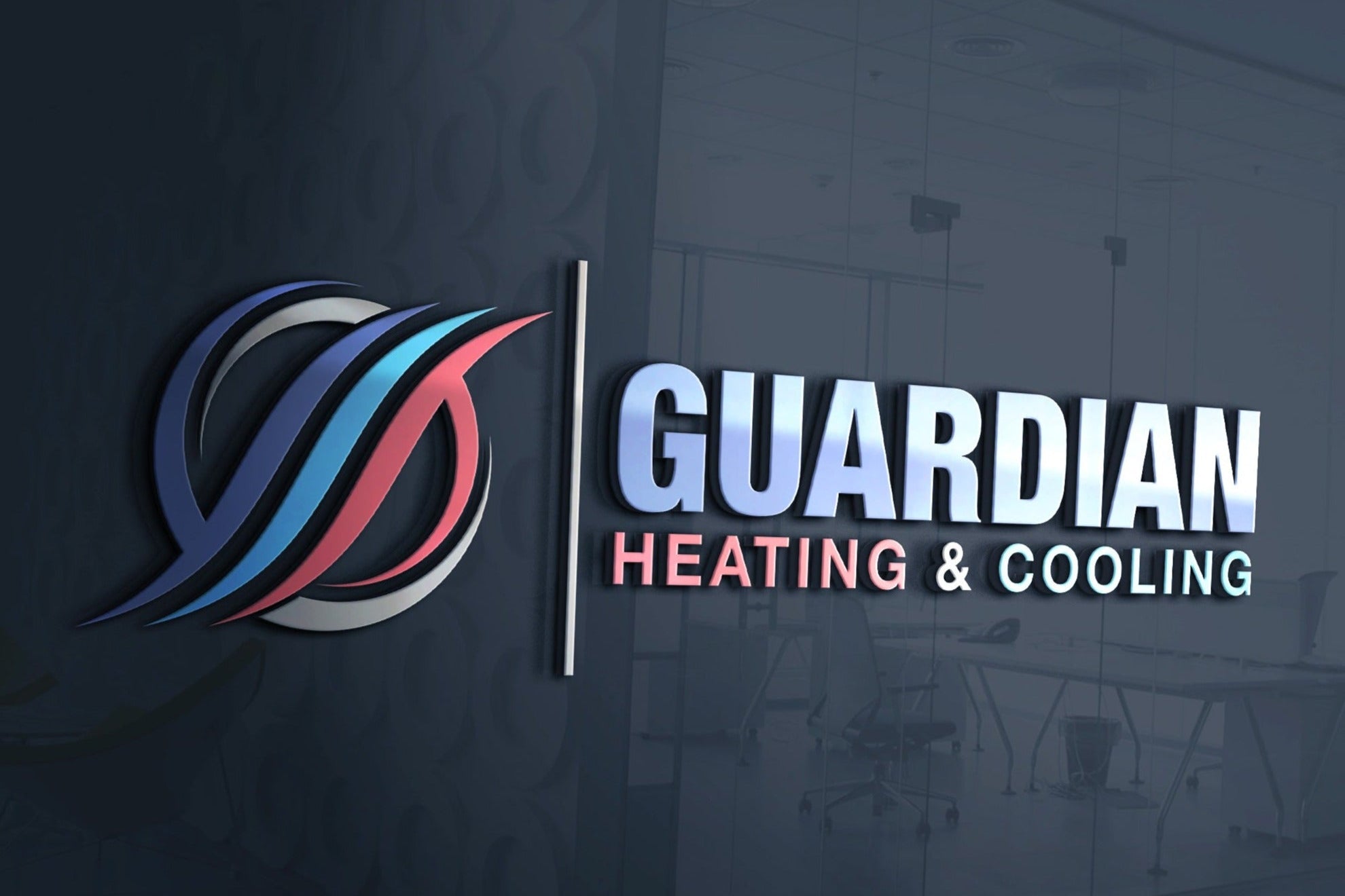 Heating And Cooling Logo Design
