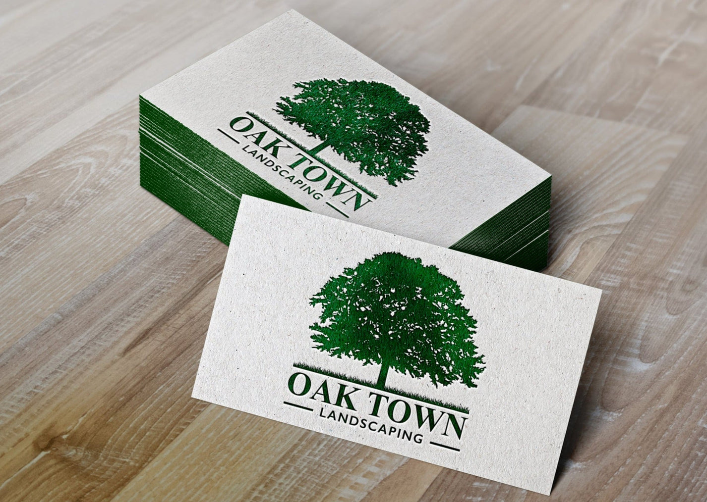 Logo Design - Tree Service Logo | Oak Tree Logo | Landscaping Business ...