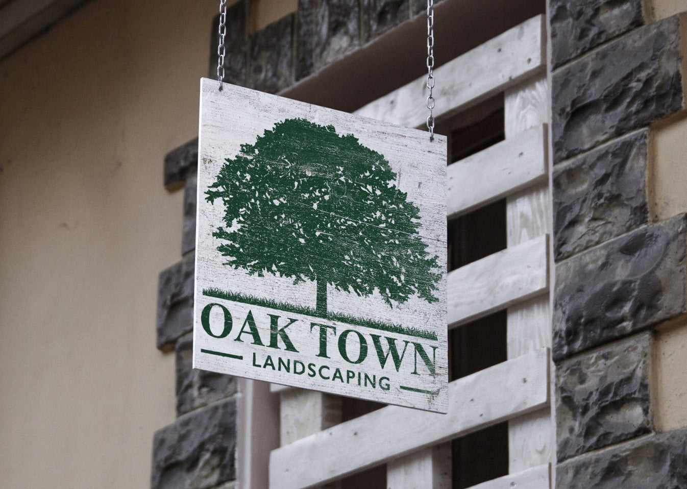 Logo Design - Tree Service Logo | Oak Tree Logo | Landscaping Business ...