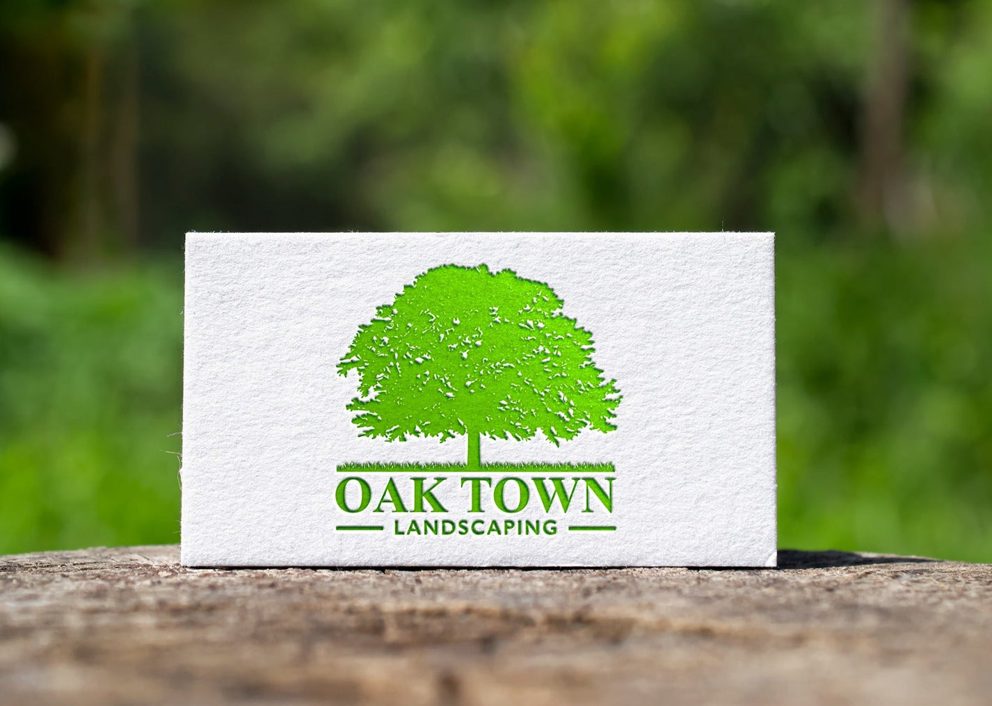 Logo Design - Tree Service Logo | Oak Tree Logo | Landscaping Business ...