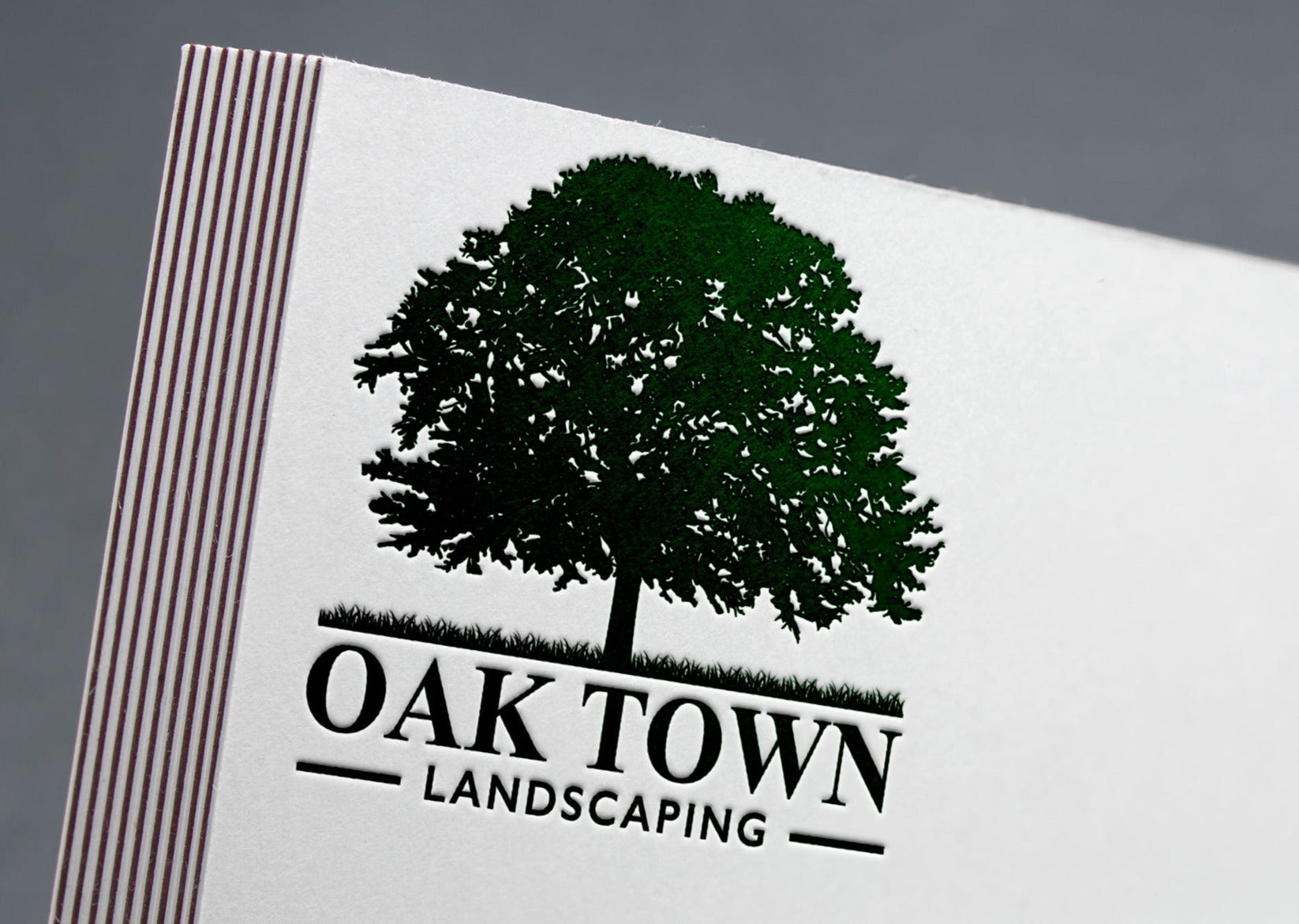 Logo Design - Tree Service Logo | Oak Tree Logo | Landscaping Business ...
