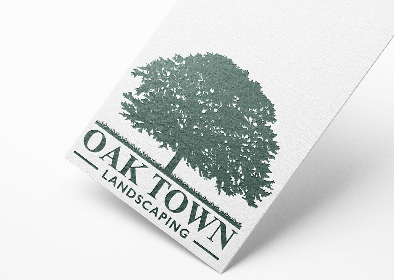 Logo Design - Tree Service Logo | Oak Tree Logo | Landscaping Business ...